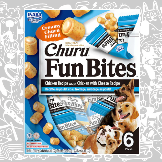 CHURU FUN BITES DOG POLLO CON QUESO – Tienda Animal